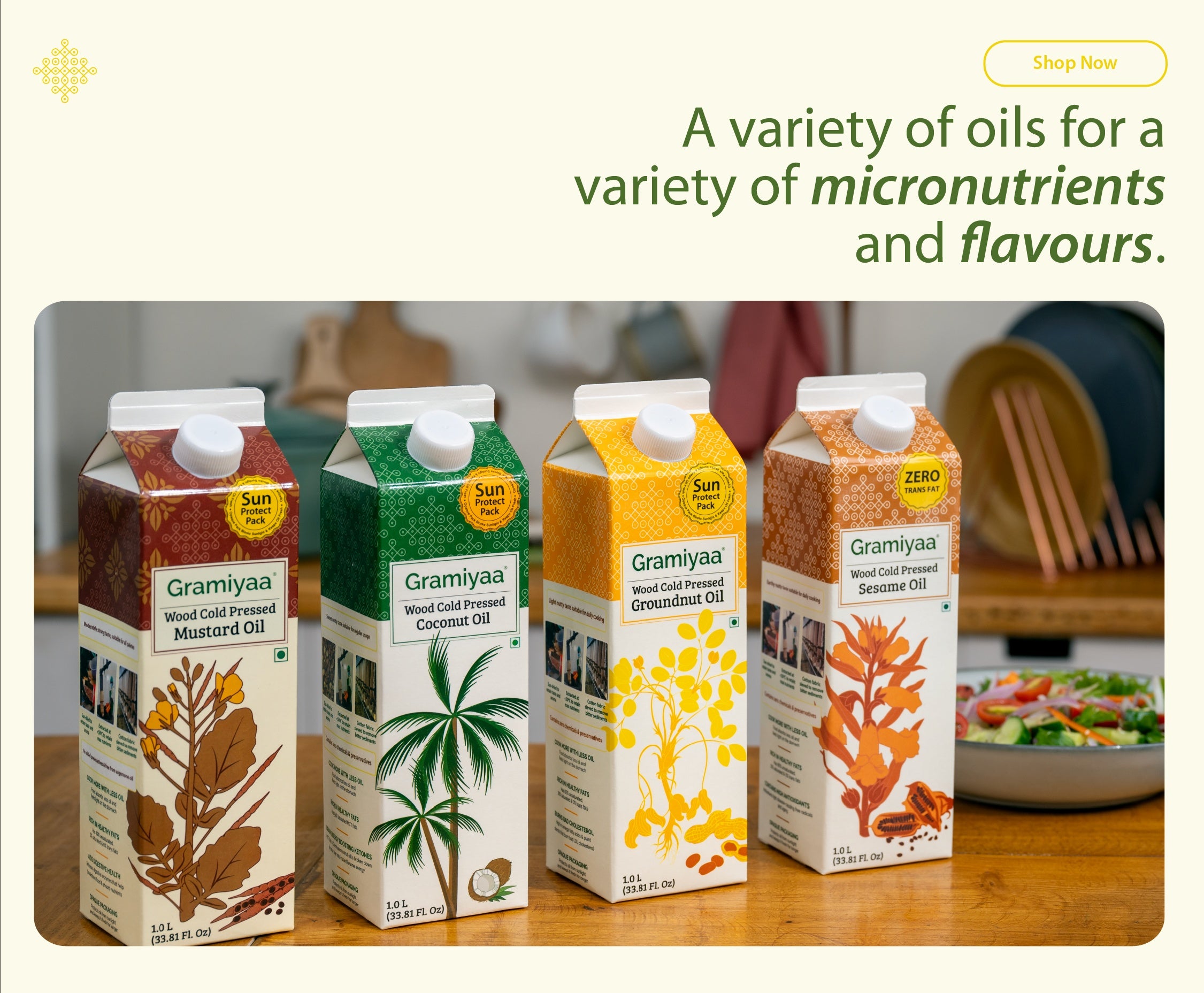 Gramiyaa | Best Cold Pressed Cooking Oils | Free 1 Day Delivery